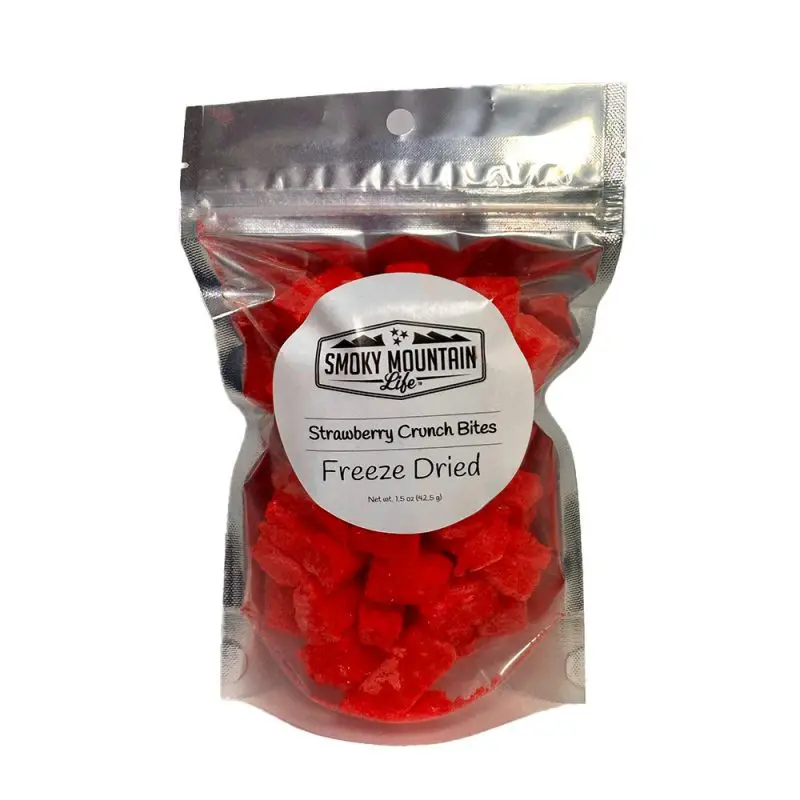 FREEZE DRIED JELLO STRAWBERRY - Lidl Dollys