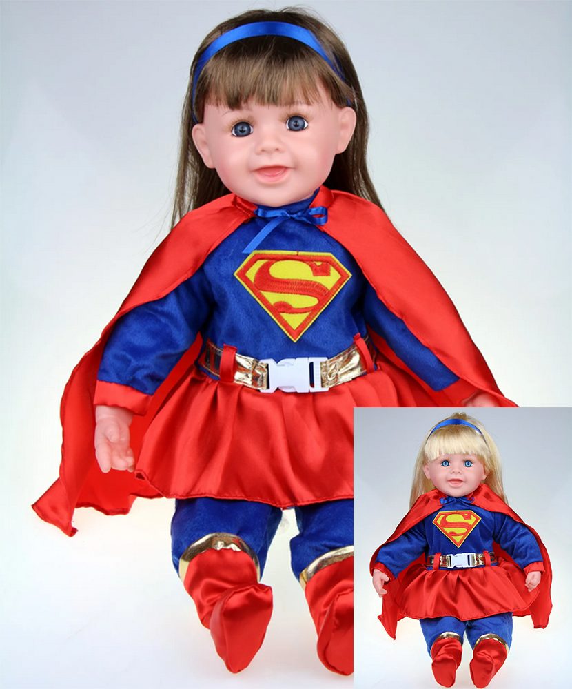 VINYL DOLL SUPER GIRL - Lidl Dollys
