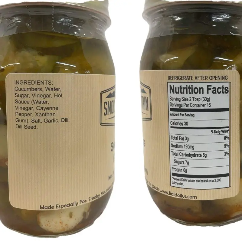 SWEET FIRE PICKLES 16OZ - Lidl Dollys
