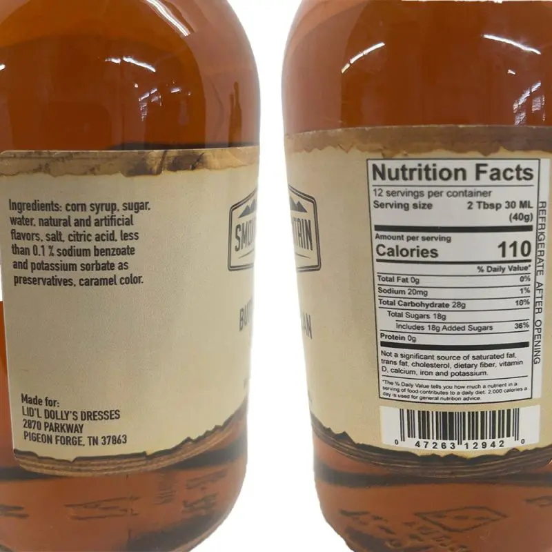 SYRUP BUTTER PECAN - Lidl Dollys