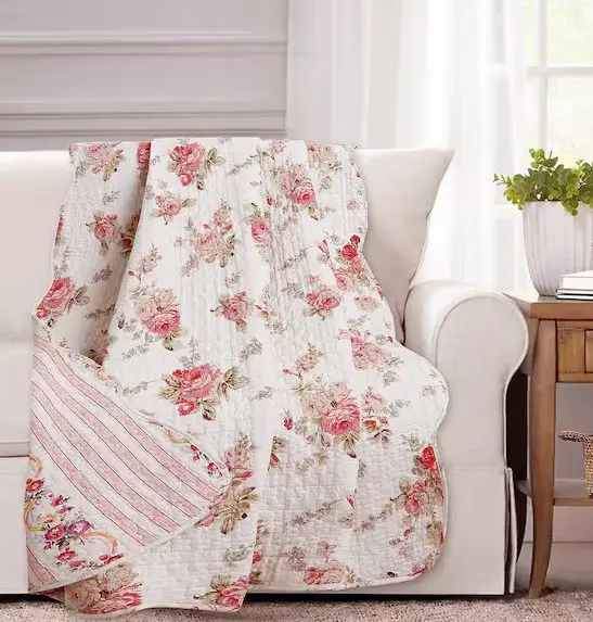 SMOKY MOUNTAIN ROSE THROW - Lidl Dollys